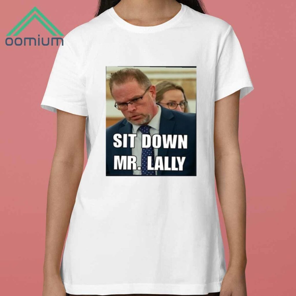 Aidan Kearney Sit Down Mr Lally Shirt - oomium.com