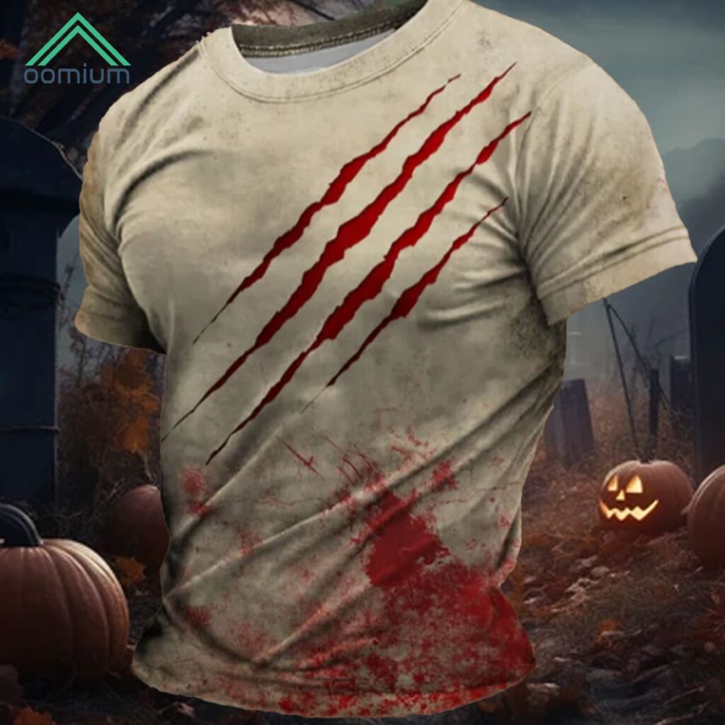 Halloween Blood Stain Art Print Shirt - oomium.com