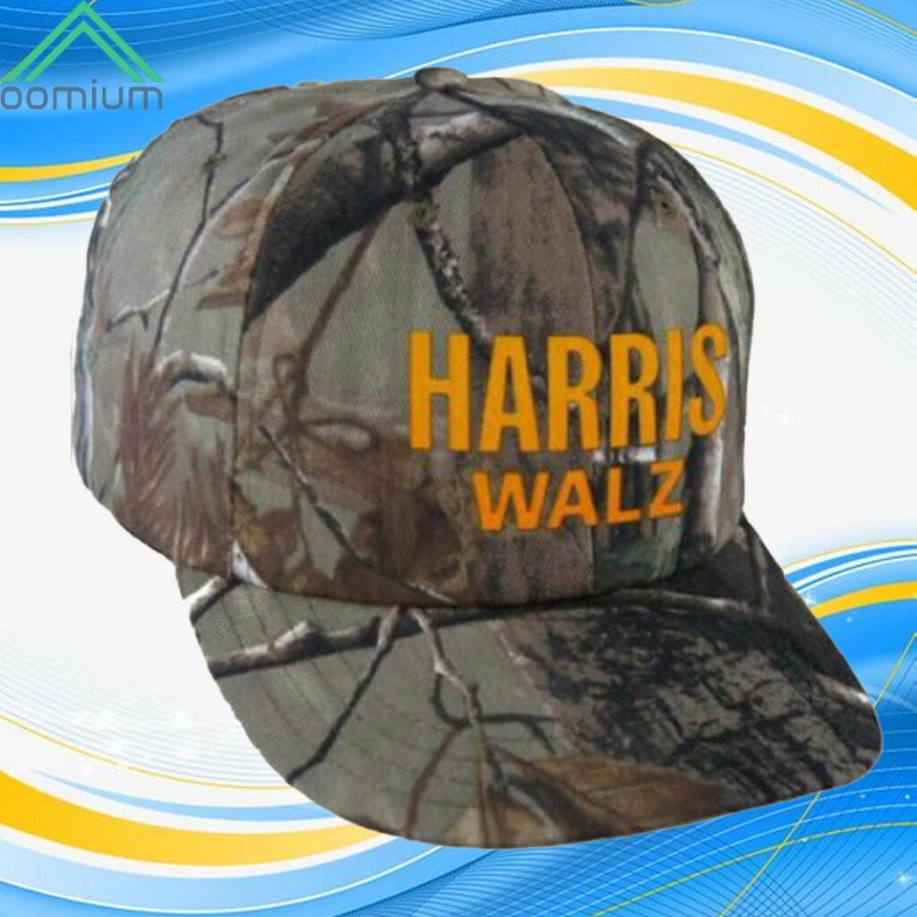 Kamala Harris And Tim Walz Harris Walz Hat - oomium.com