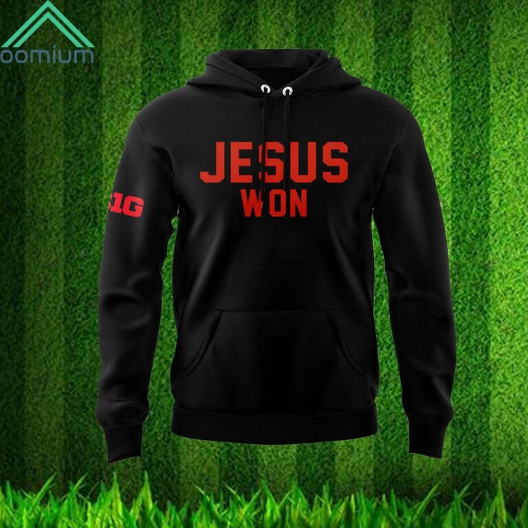 Ohio State Football Jesus Won 2024 Hoodie - oomium.com