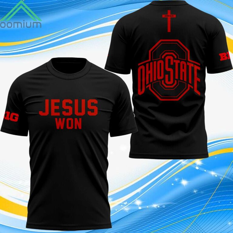 Ohio State Football Jesus Won 2024 Hoodie - oomium.com