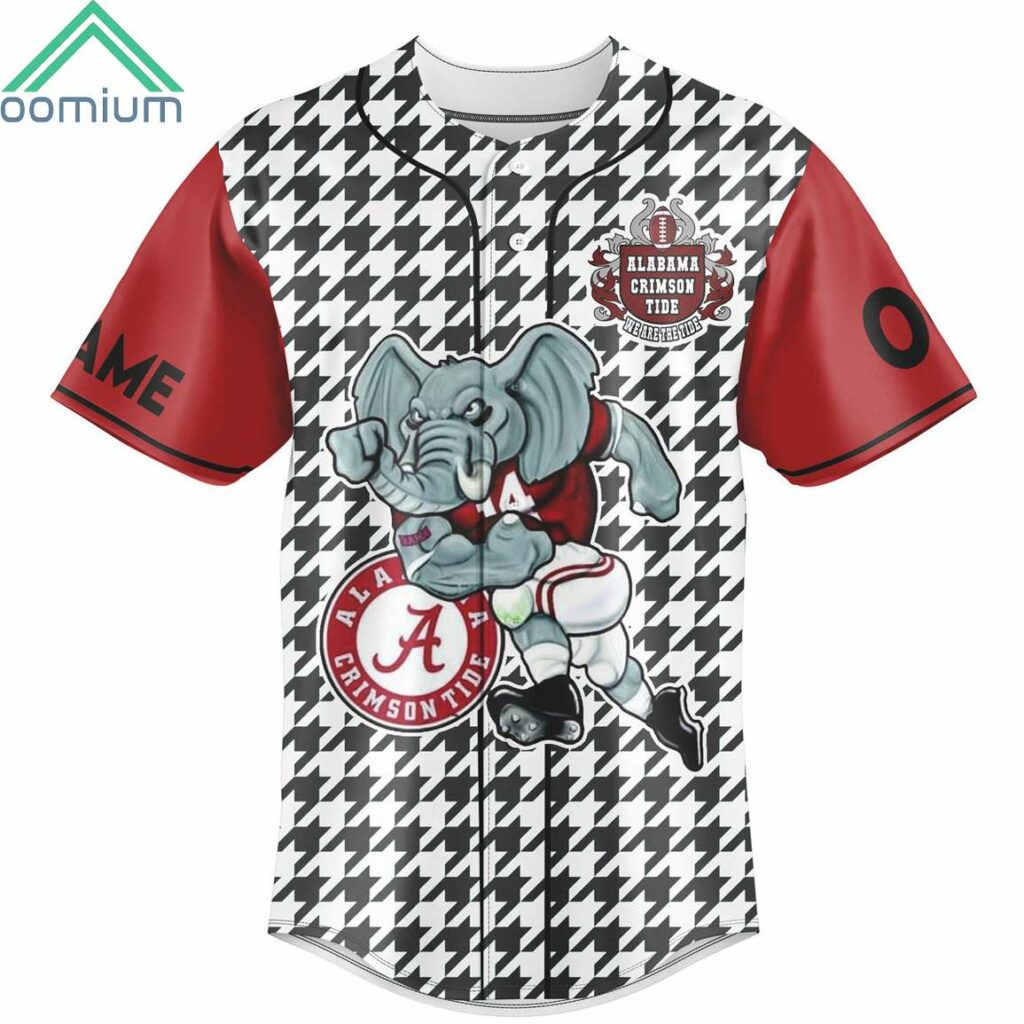 Custom Alabama Roll Tide Jersey - oomium.com