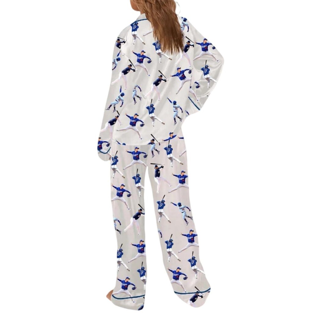 Dodgers Baseball Champions Pajama Set - oomium.com